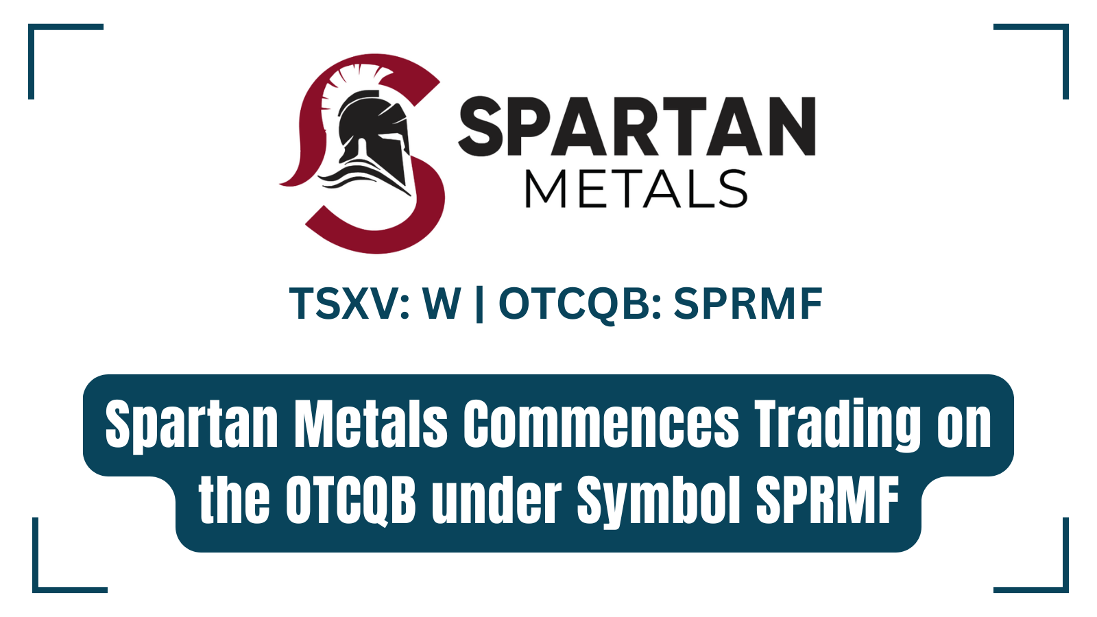 Spartan Metals Commences Trading on the OTCQB under Symbol SPRMF ...